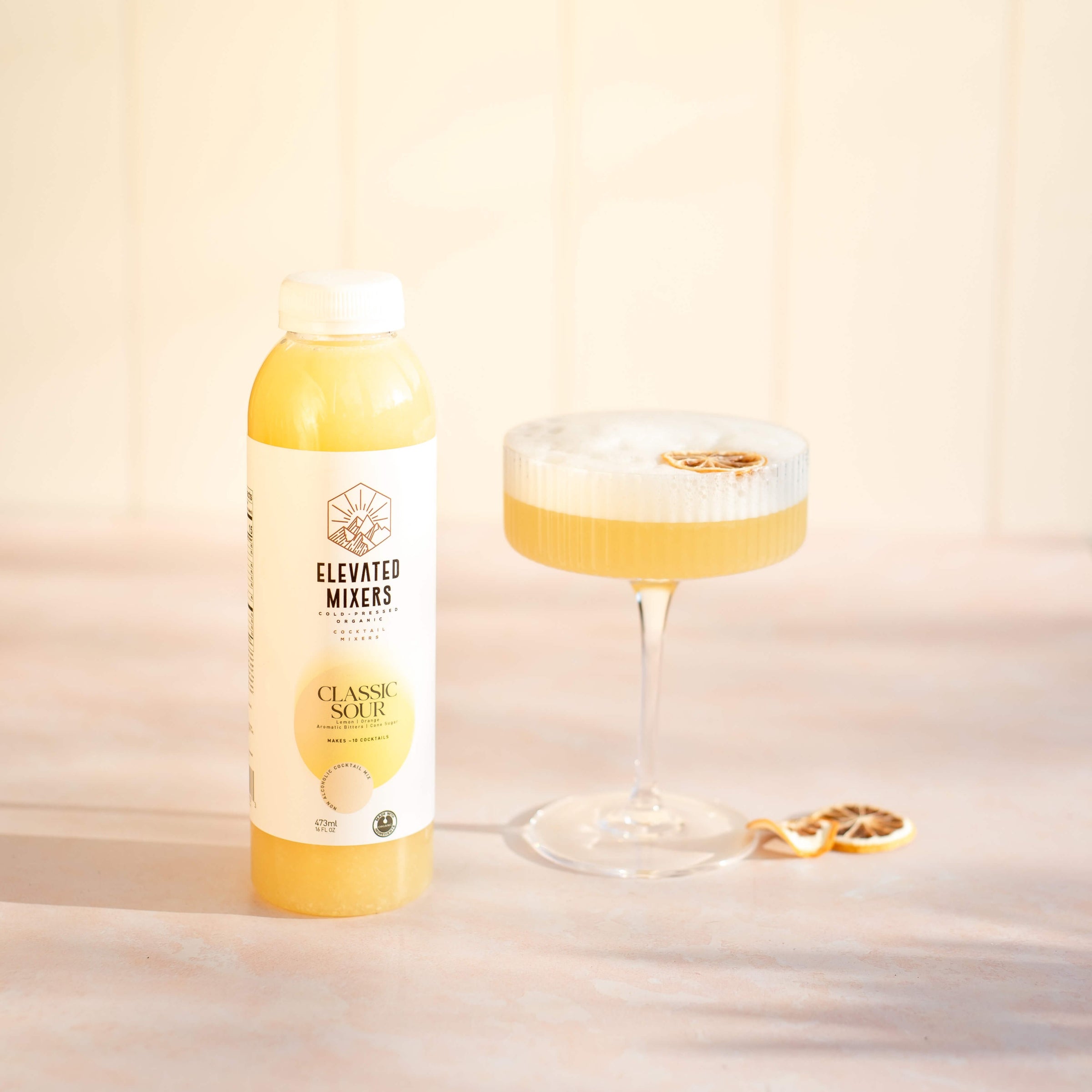 Classic Sour Mix - organic craft cocktails - Elevated Mixers